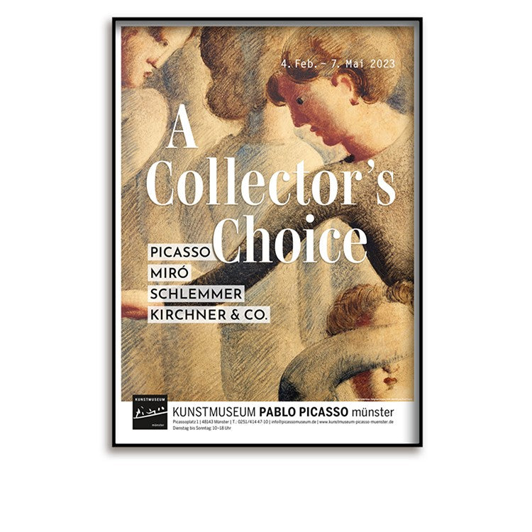 A Collector's Choice / Ausstellungsplakat groß / A1 – Shop im Picasso-Museum